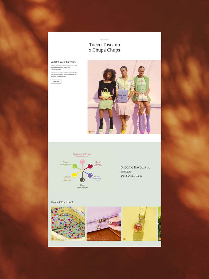 Tocco Toscano | Mobile-First Luxury Ecommerce Brand Refresh – 360&5