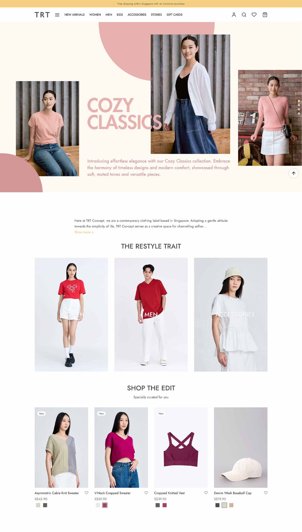 TRT Concept | Custom eCommerce Migration for MY/SG Fashion – 360&5