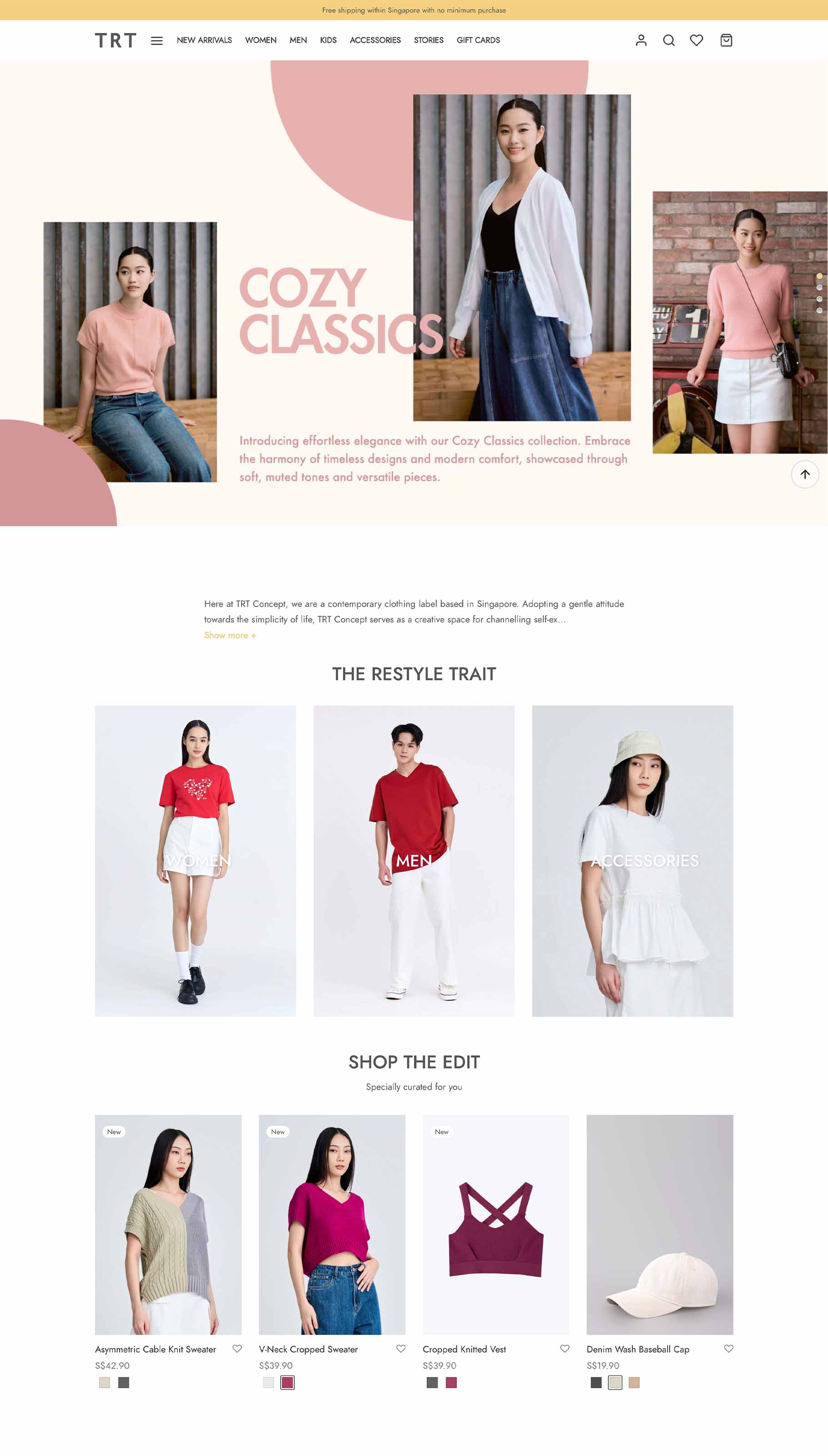 TRT Concept | Custom eCommerce Migration for MY/SG Fashion – 360&5